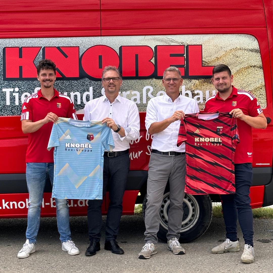 KNOBEL Bau-Gruppe wird neuer Hauptsponsor – SVHB