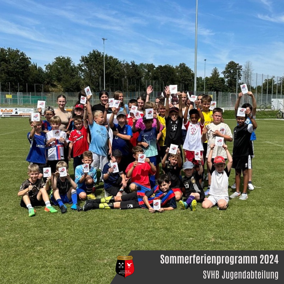 Sommerferienprogramm 2024 – SVHB